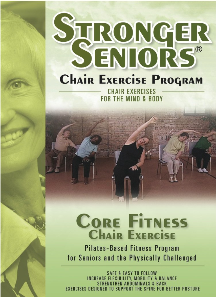 Core Fitness Chair Exercise DVD Video Program – Stronger Seniors Chair ...